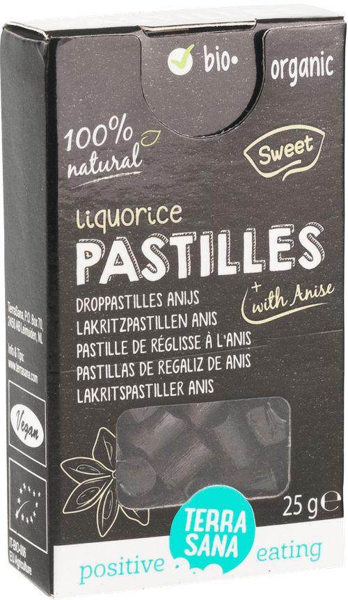 Droppastilles anijs - (Vegan) snacks - (Vegan) drop | TerraSana ...