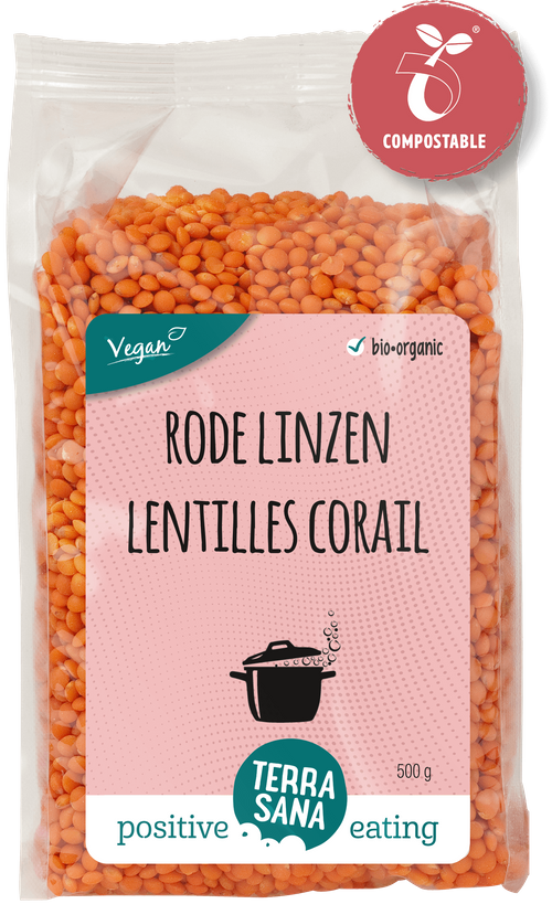 Rode linzen - Basisingrediënten - Linzen | TerraSana positive eating