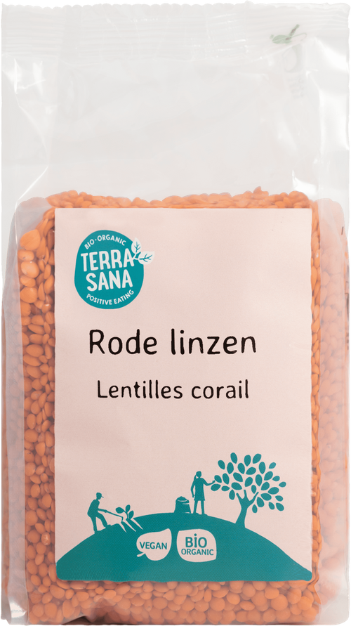Rode linzen - Basisingrediënten - Linzen | TerraSana positive eating